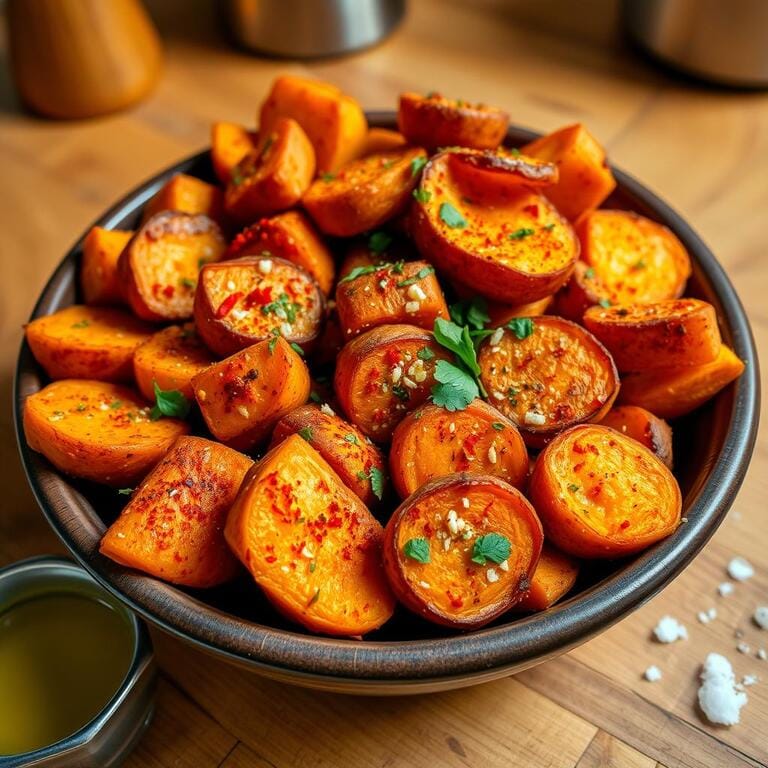 Crispy Air Fryer Baked Yams for a Tasty Side